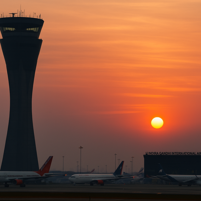 ATC Glitch Causes Major Flight Delays at Delhi Airport, Over 120 ...